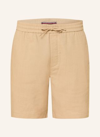 Tommy Hilfiger Leinenshorts Dover Regular Fit gruen