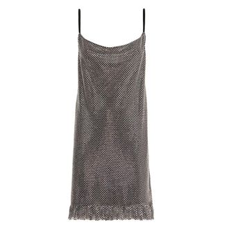 Philosophy di Lorenzo Serafini Rhinestone Mini Dress - - Dresses - Damen - Grau - M