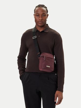 Calvin Klein Umh&auml;ngetasche Sleek Reporter LV04D3180G Dunkelrot