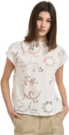 Semicouture Femme, Blouses et Chemises, Blanc, Taille: 38 FR Blouses