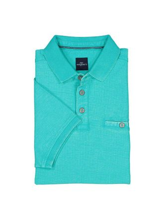 Engbers Poloshirt Herren Polo-Shirt meliert, Tuerkis