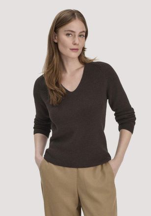 Hessnatur Strickpullover aus reiner Bio-Baumwolle (1-tlg)
