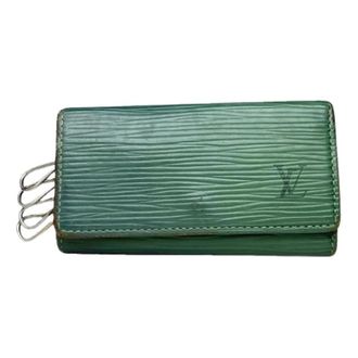 Louis Vuitton Pre-owned Leder Portemonnaie - - Pre-owned - Damen - Gr&uuml;n - ONE SIZE