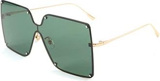 Generic Lunettes de soleil rétro en métal pour hommes et femmes vacances en plein air pare-soleil décoration de plage (couleur : B, taille : moyen) 2026