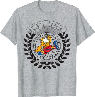 Garfield Pose, Gymnasium, Leichtathletik, Laufsport, Vintage-Stil T-Shirt