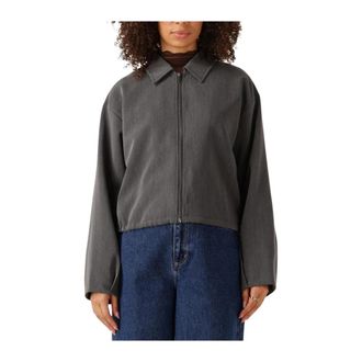 Object Graue Bomberjacke f&uuml;r Frauen - - Jackets - Damen - Grau - S