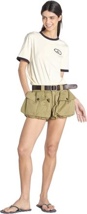 Sea NY Femme, Shorts, Vert, Taille: 38 FR Andrea Shorts