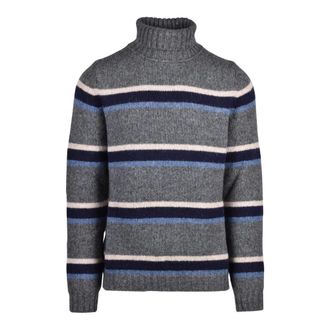 Alpha Studio Homme, Pulls, Gris, Taille: L Pull &agrave; col roul&eacute;