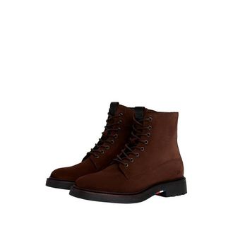 Tommy Hilfiger Bottines crant&eacute;es en cuir