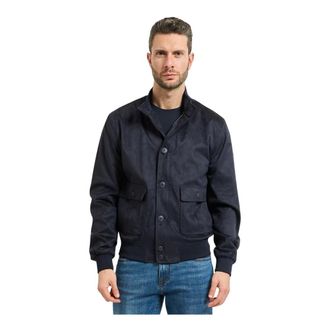 Yes-Zee YES Zee, Homme, Vestes, Bleu, Taille: L Soft Fabric Jacket