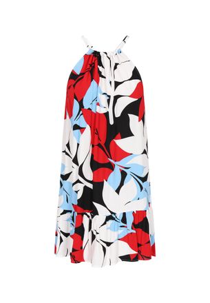 Izia Kleid Frauen schwarz mehrfarbig