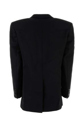 Stella McCartney Womens Black Wool Blazer Giacche E Gilet Jacket