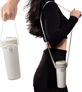 Bone Collection BONE Isolier-Trinkflasche 750ml - Stainless Steel Drinking Bottle Edelstahl Thermosflasche mit Deckel, BPA-frei & auslaufsicher, f&uuml;r hei&szlig;e und kalte G