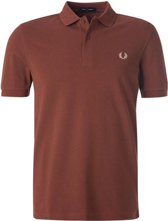 Fred Perry Herren Polo-Shirt braun