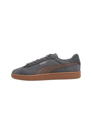 Puma Unisex Smash 3.0 Sneaker, Dusky Gray Flat Bronze Gum, 44.5 EU