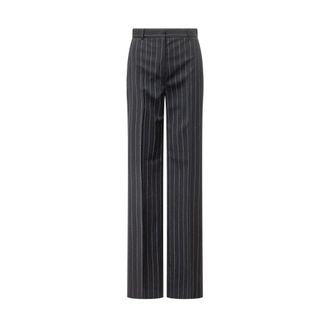 Max Mara Straight Hosen - - Trousers - Damen - Blau - XS