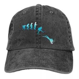 Generic Casquette de baseball Evolution Casquette de baseball Hommes Femmes Visi&egrave;re Protection Snapback Plong&eacute;e Plong&eacute;e Casquettes de plong&eacute;e Cadeau