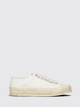 Premiata Vince Low-Top-Sneakers aus Kalbsleder mit Gummikappe