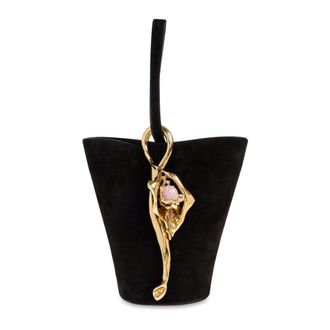 Chlo&eacute; Small Eden Treasures Wristlet Bucket Bag - - Bags - Damen - Schwarzk - ONE SIZE