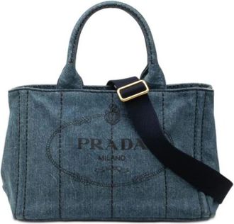 Prada Damen, Pre-Owned, Blau, ONE SIZEGr&ouml;&szlig;e