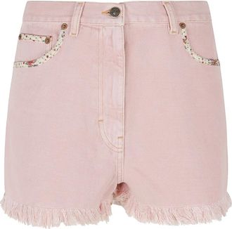 Valentino Garavani Femme, Shorts, Rose, Taille: W28 Denim Shorts