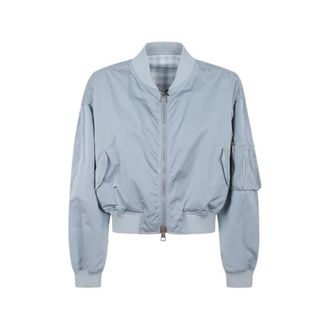 Ermanno Scervino Bomber Jackets - - Jackets - Damen - Blau - S