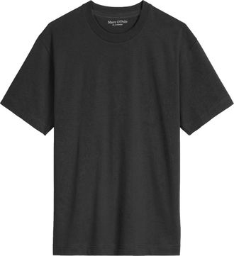 Marc O'Polo Unifarbenes T-Shirt aus Baumwolle, Relaxed Fit in