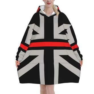 Generic Sweat &agrave; capuche noir et blanc motif vache Highland pour femmes et hommes adultes surdimensionn&eacute;s pour une couverture douce et chaude