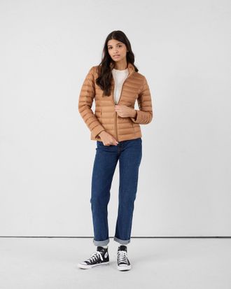 Jott Doudoune l&eacute;g&egrave;re Sucre roux Cha - Taille XS