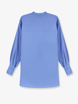 Nude Womens Oversize Cotton Shirt Blue