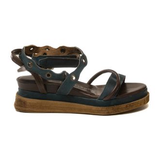 A.S.98 A.s.98, Femme, Chaussures, Multicolore, Taille: 37 EU Sandale plateforme multi-brides A15050
