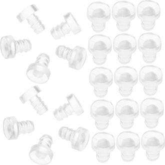 Soimiss 100st&uuml;cke Transparente Gummipuffer F&uuml;r M&ouml;bel Glastische Und W&auml;nde Weiche Schutzpolster Aus Hochelastischem Material Effektiver Sto&szlig;d&auml;mpfung Und Antiru