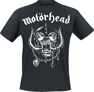 Motörhead Make A Difference Homme T-Shirt Manches Courtes Noir M 100% Coton Regular/Coupe Standard