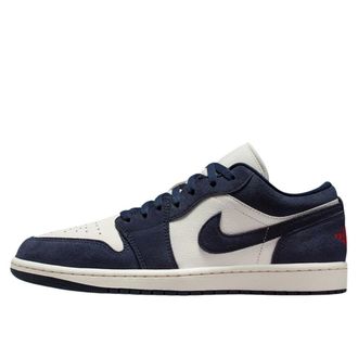 Nike Jordan Homme, Sport, Bleu, Taille: 46 EU 1 Low SE Ruby