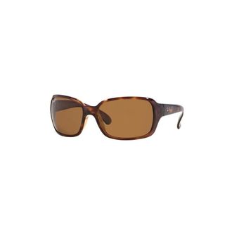 Ray-Ban Femme, Accessoires, Brun, Taille: 60 MM Lunettes de Soleil Polaris&eacute;es Classiques