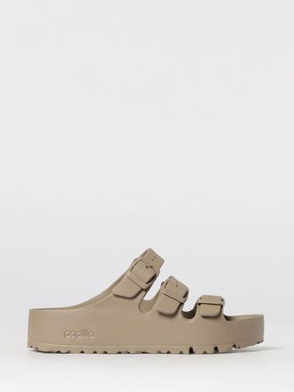 Birkenstock Sandales &agrave; Talons Femme couleur Taupe