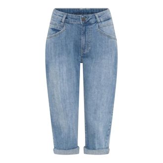 C.Ro Cropped-Hose - - Trousers - Damen - Blau - L
