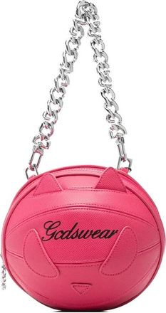 GCDS Gcds, Femme, Sacs, Rose, Taille: ONE Size Sac fourre-tout Chat avec Cha&icirc;ne