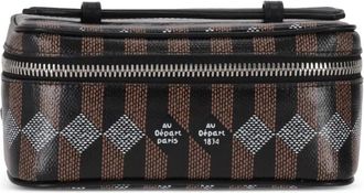 Au Départ Kosmetiktasche mit Reißverschluss - Schwarz