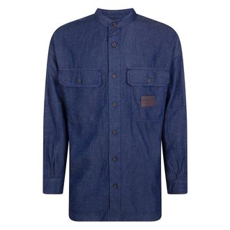 Emporio Armani Homme, Chemises, Bleu, Taille: XL Denim Shirt