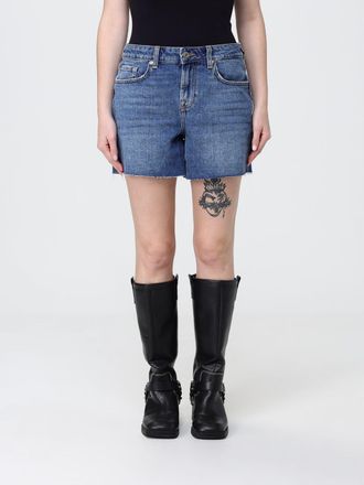 7 For All Mankind Short Femme couleur Bleu