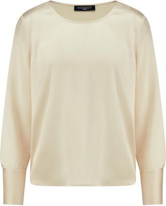 Fadenmeister Berlin Bluse zum Schlupfen Fadenmeister Berlin weiss