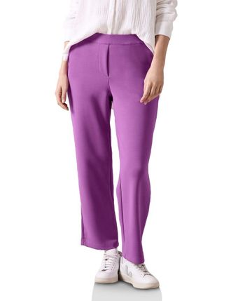 Cecil Damen B378107 Hose Loose Fit, iced Violet, XL / 28L