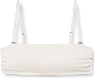 Calvin Klein Damen Rp Kw0Kw02845 Bandeau, Beige (Chalk), XL