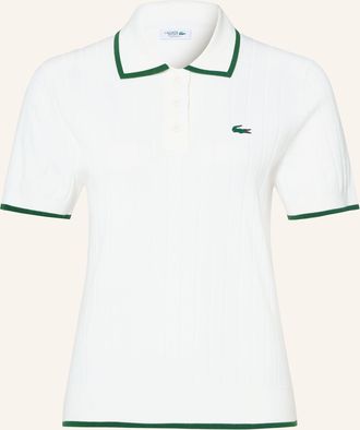 Lacoste Funktions-Poloshirt weiss