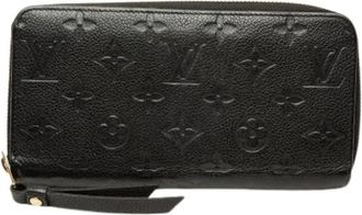 Louis Vuitton Portefeuille Pre-owned Monogram Empreinte - Femme - Pre-owned - Noir - Taille: ONE Size