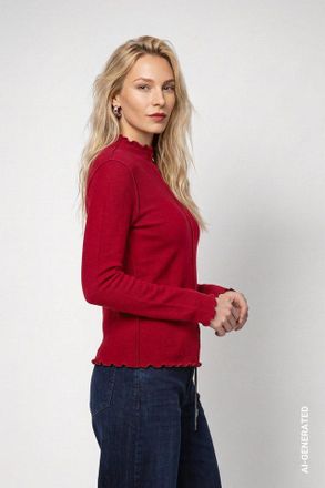 Monari Kurzarmpullover