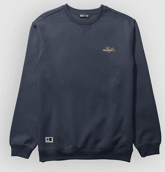 Salty Crew Worn In Crew Sweater navy