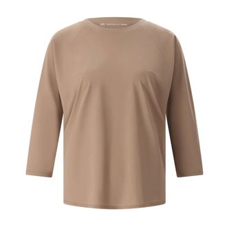 Raffaello Rossi Femme, Tops, Brun, Taille: 36 FR Top &agrave; manches longues