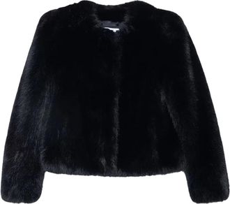 Stand Studio Stand Studio, Femme, Vestes, Noir, Taille: 38 FR Faux Fur & Shearling Vestes